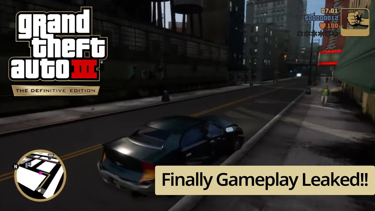 GTA 3 The Definitive Edition Gameplay!!! New HUD, Radio Wheel and many ...