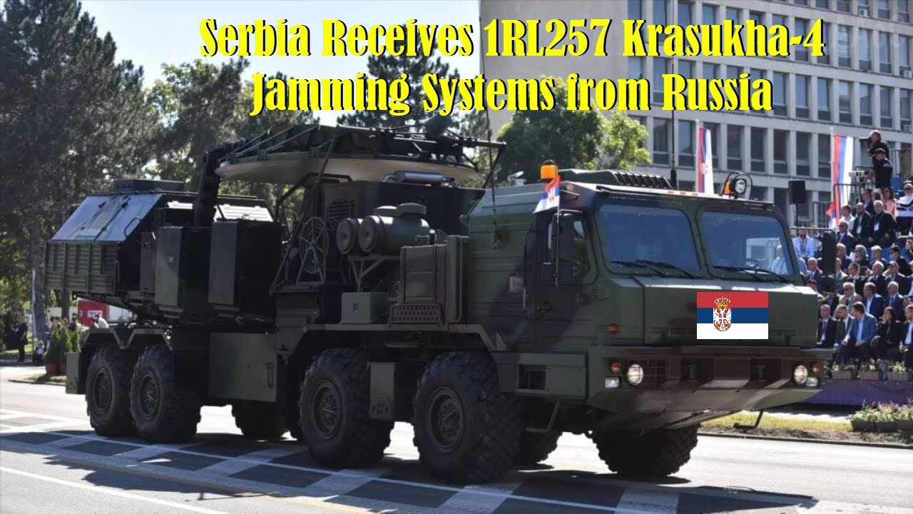 Serbia Receives 1RL257 Krasukha 4 Jamming Systems from Russia - YouTube