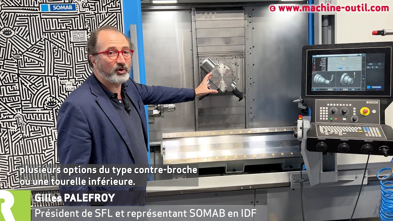 Tour CNC et centre d'usinage 5 axes pour limiter posages et stocks ...