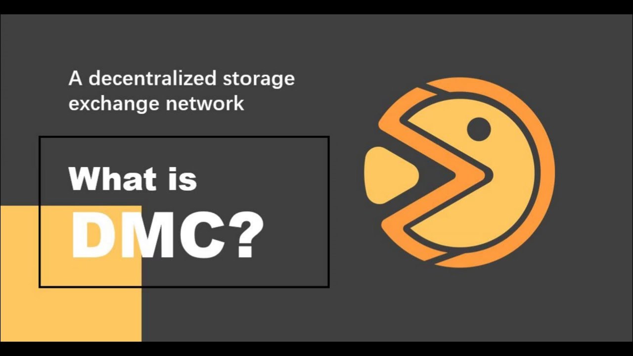 What is DMC? | A decentralized storage exchange network - YouTube