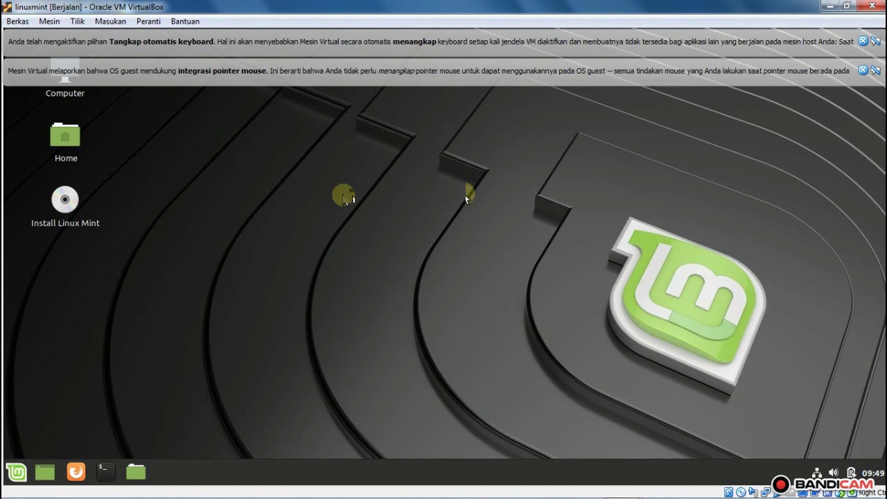 TUTORIAL INSTAL LINUX MINT DI VIRTUAL BOX TERBARU - YouTube