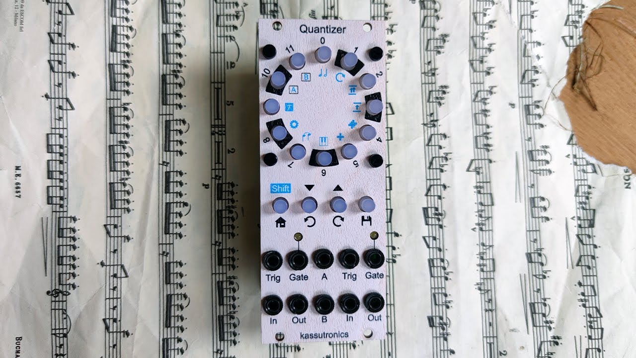 Kassutronics Quantizer build, review, and demo - YouTube