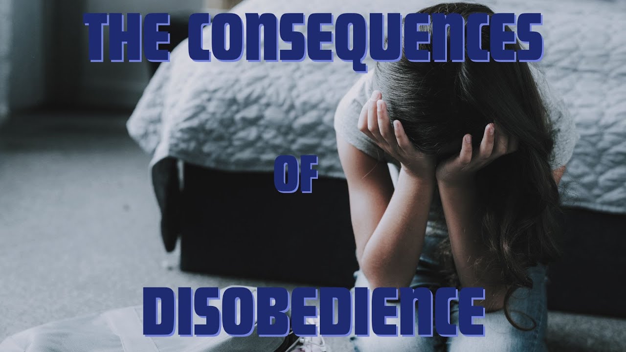 The Consequence of Disobedience - YouTube