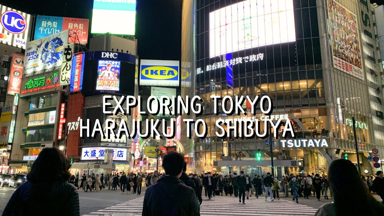 Leaving Tokyo Disney And Exploring Tokyo. Harajuku To Shibuya. - YouTube