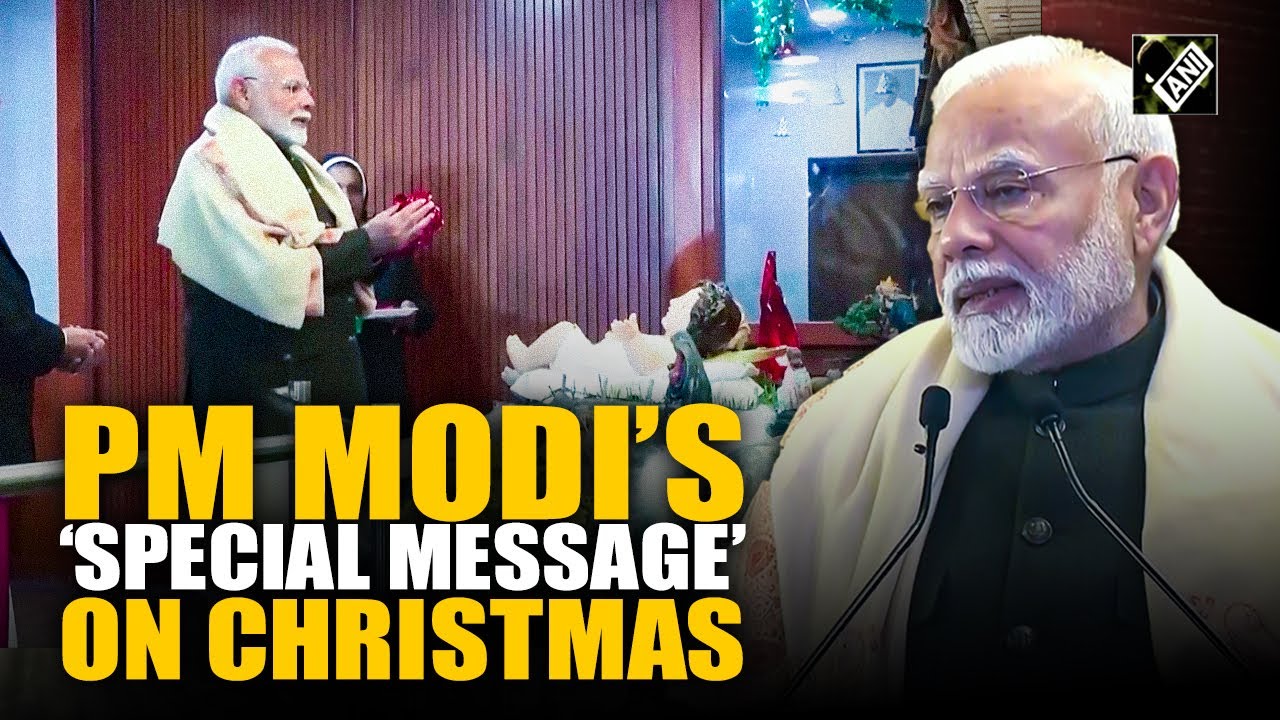 PM Modi attends Christmas Celebrations hosted by Catholic Bishops ...
