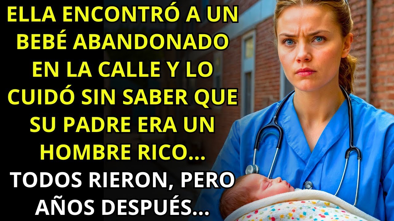 ELLA CRIÓ A UN BEBÉ ABANDONADO SIN SABER QUE SU PADRE ERA UN HOMBRE ...