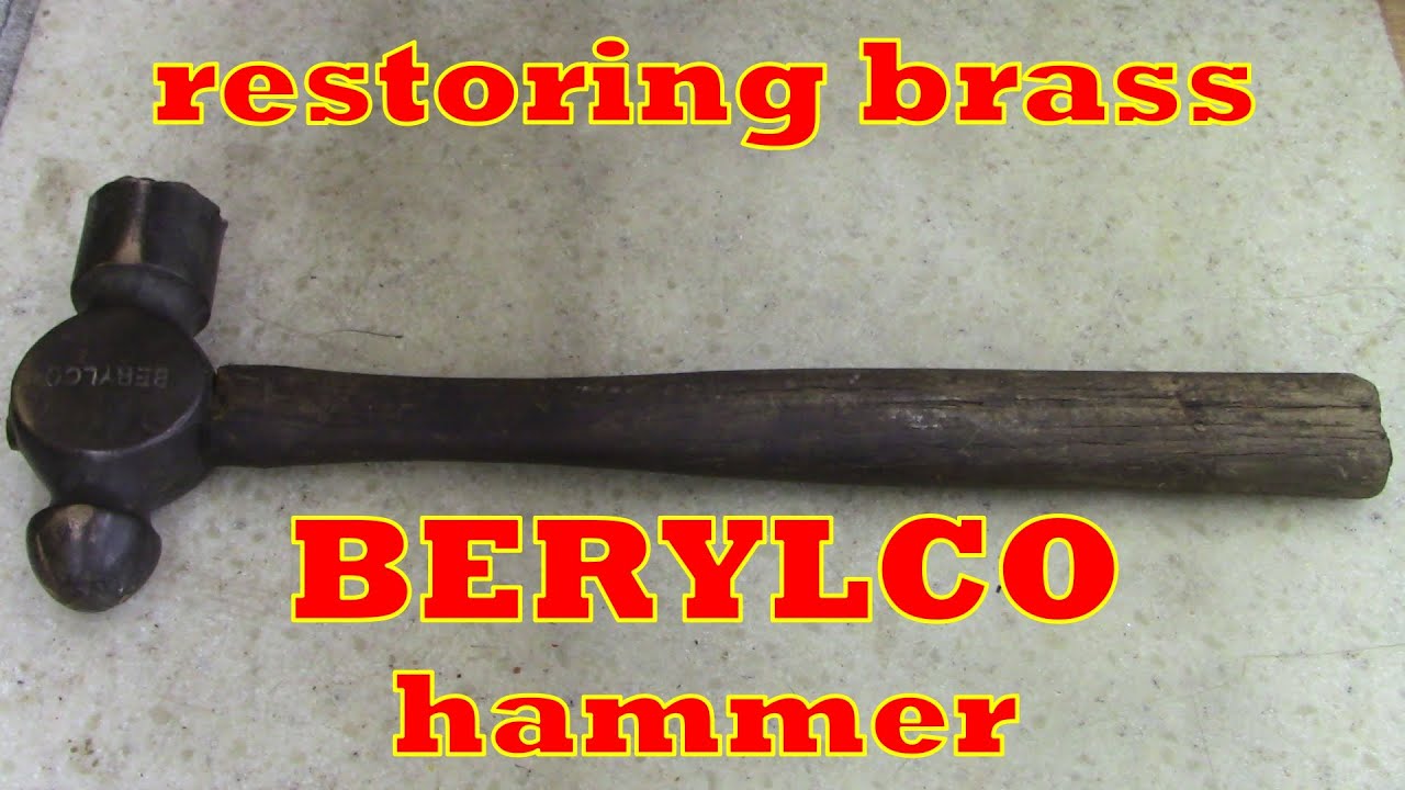 Berylco brass hammer restoration! - YouTube