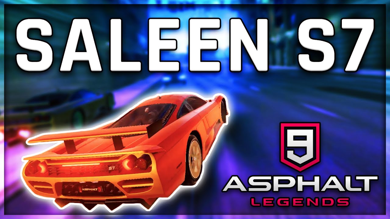 Asphalt 9 - SALEEN S7 GOLD MAX REVIEW - YouTube