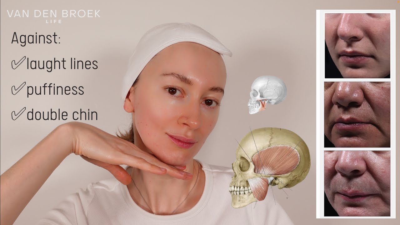 NOT FOR BEGINNERS against laugh lines, puffiness and double chin - YouTube