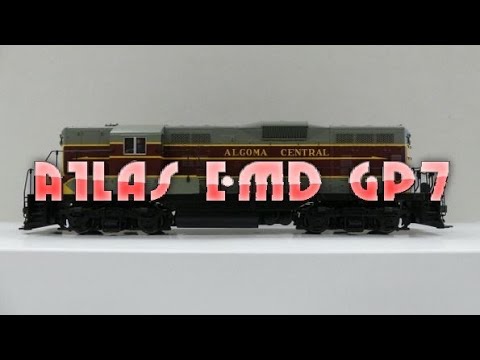 Review: Atlas EMD GP7 (HO) - YouTube
