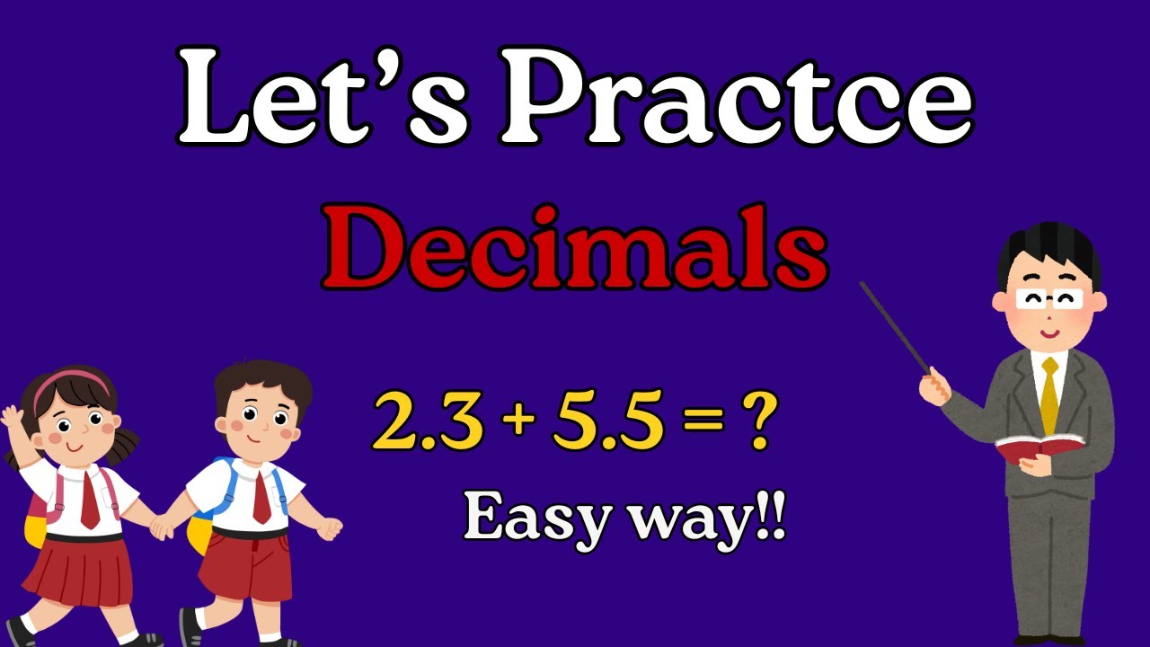 Learn Decimals with Fun! 🔢 Decimal Practice Questions for Kids | Math ...