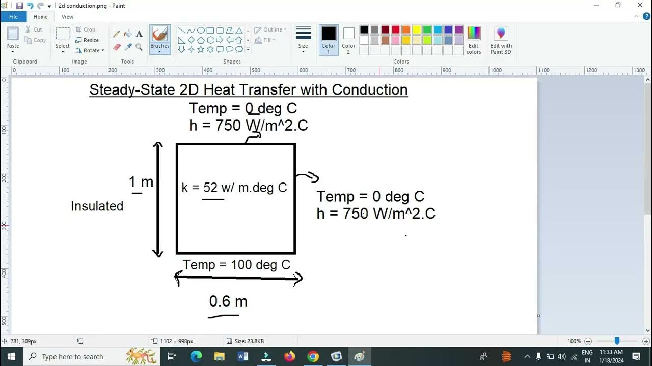 Solving Thermal Analysis Problems with COMSOL | 2D Steady-State ...