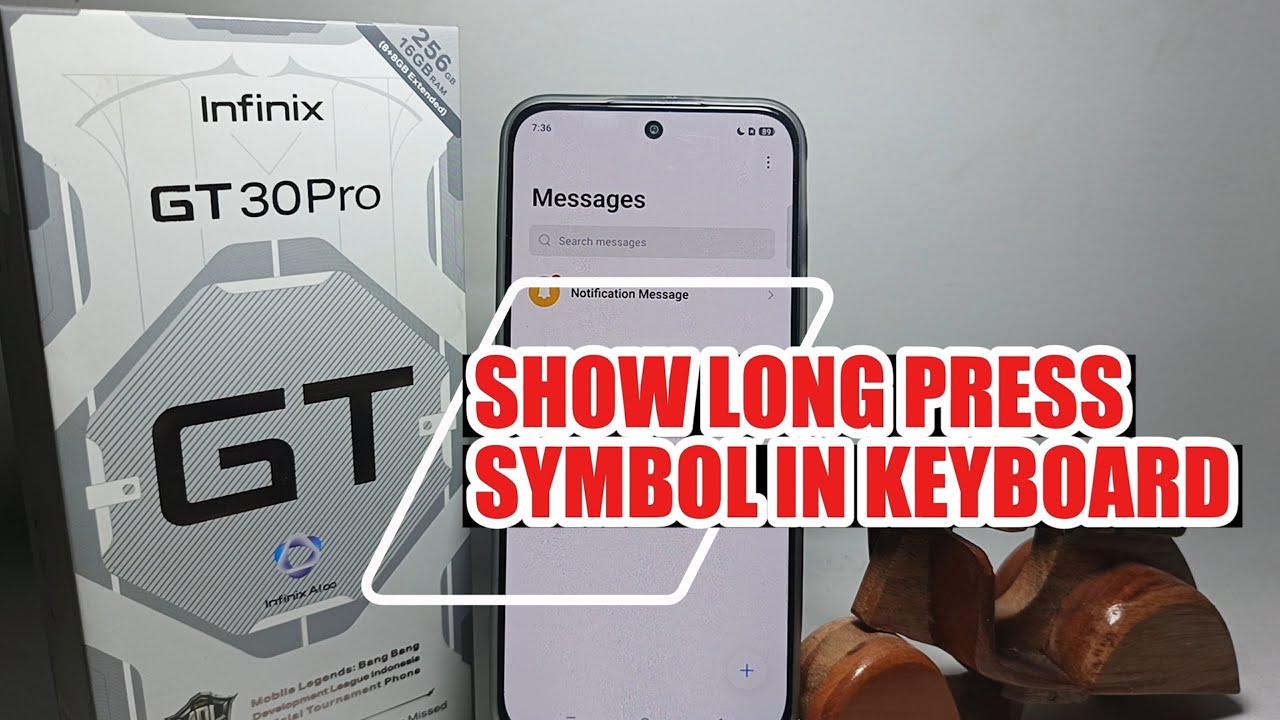 How To Show Long Press Symbol In Keyboard On Infinix GT 30 Pro - YouTube