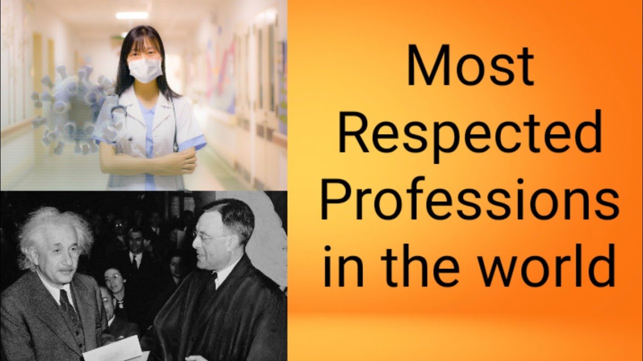 7 Most respected professions in the world 2021 - YouTube