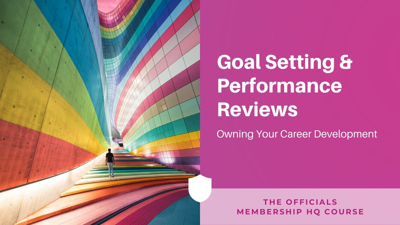 Goal Setting + Performance Reviews Course Trailer - YouTube