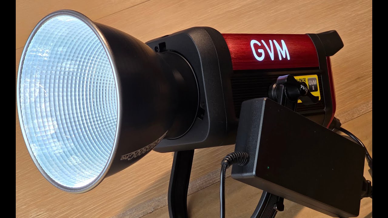 Awesome GVM Video Light unboxing! The light is a BEAST! - YouTube