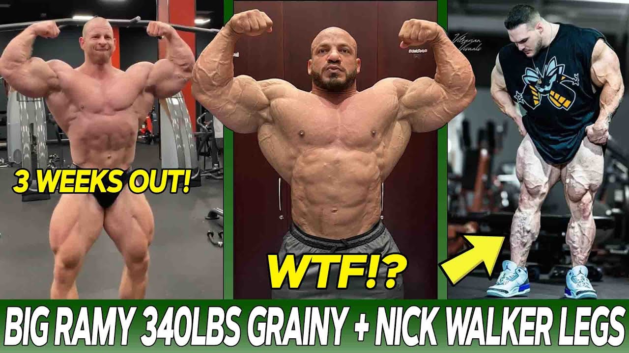 Big Ramy Will Surpass Ronnie Coleman?? + Nick Walker LEGS + Michal ...