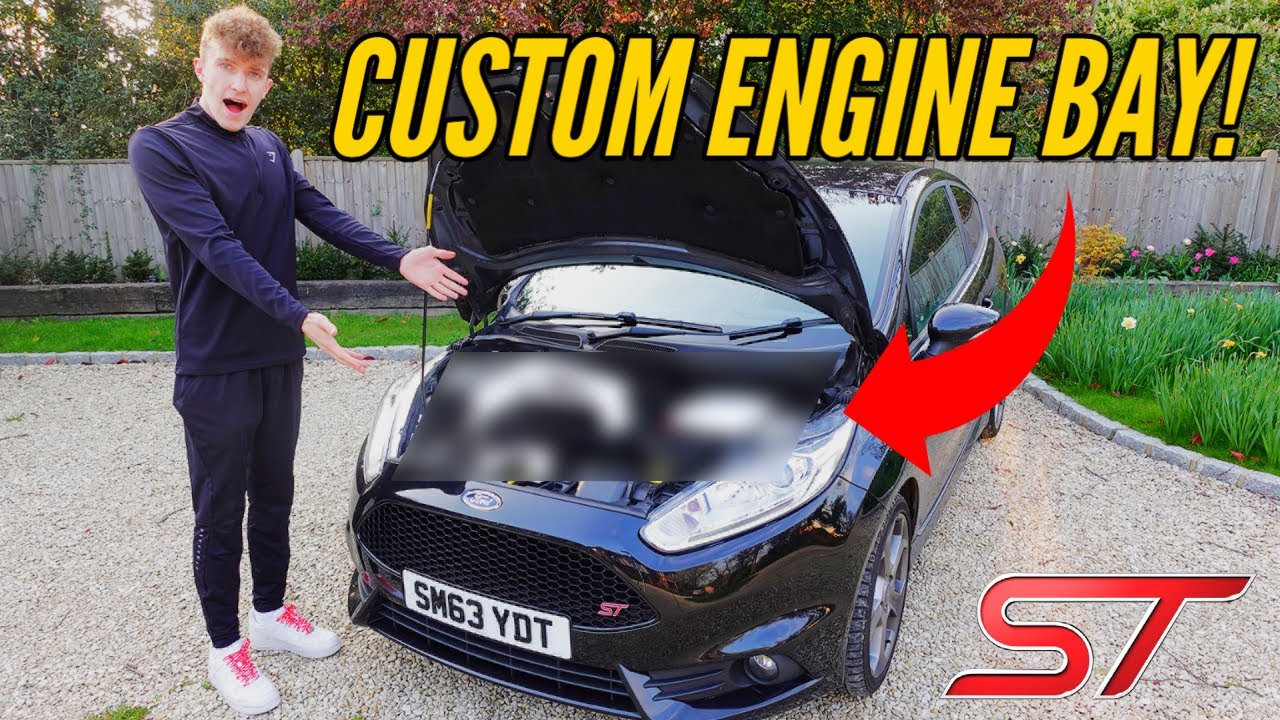 Fiesta ST Engine bay UPGRADE! (SHOW CAR?!) - YouTube
