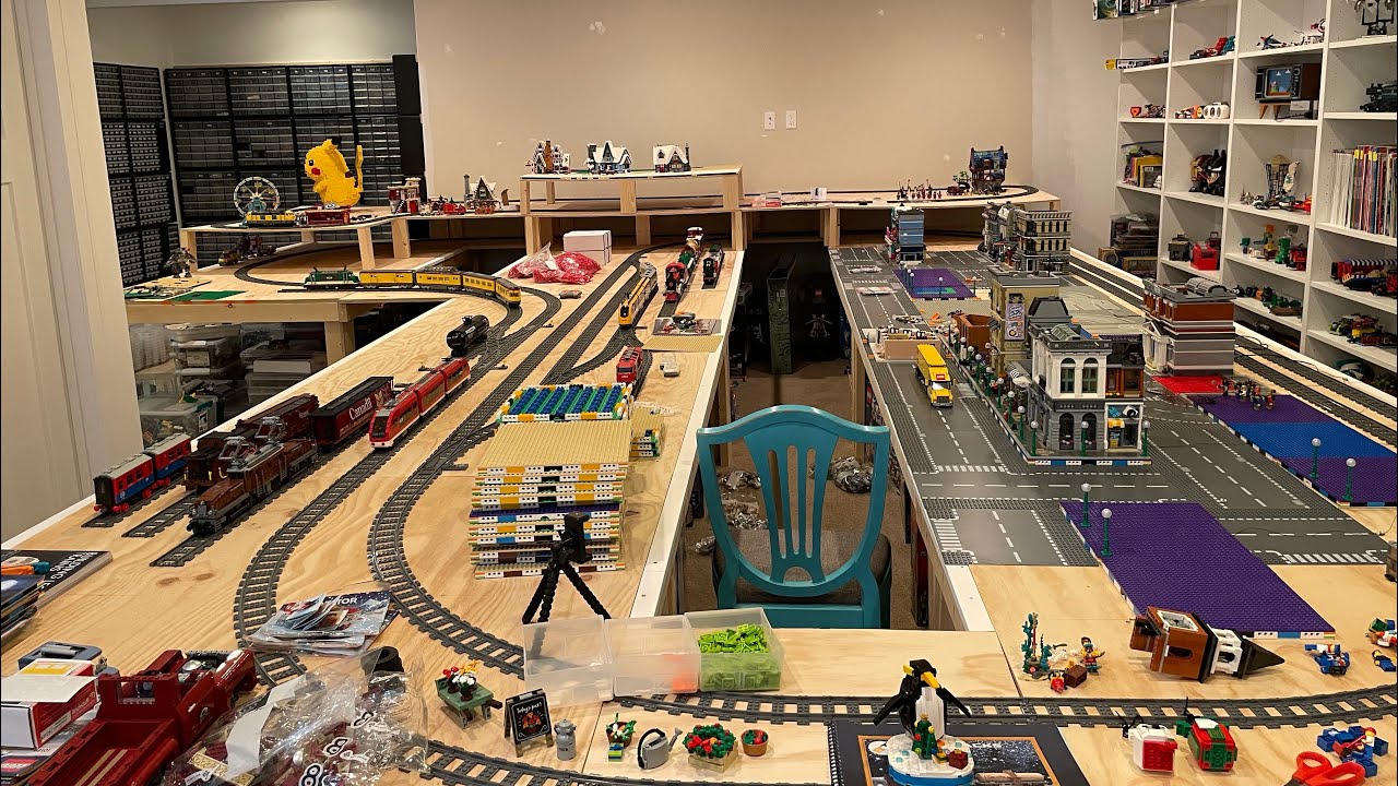 LEGO Room Update 019 - MILS, LEGO City, One Year LEGO Room Anniversary ...