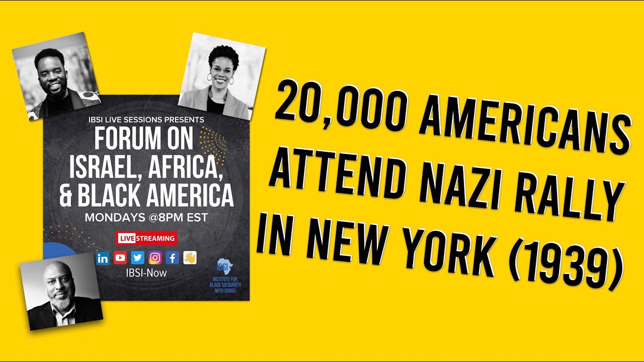 20,000 Americans attend Nazi rally (1939) - YouTube