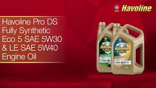 GASOLINE ENGINE OIL HAVOLINE FULLY SYNTHETIC 5W-30 4X4L SN CALTEX price ...