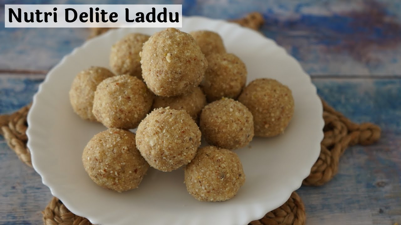 Nutri Delite Laddu Recipe | Healthy Laddu Recipe | Diet Laddu Reicpe ...