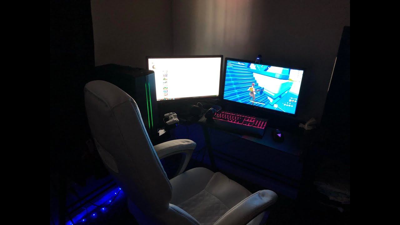 MY $2,000 GAMING SETUP and MY ROOM MAKEOVER!!! - YouTube