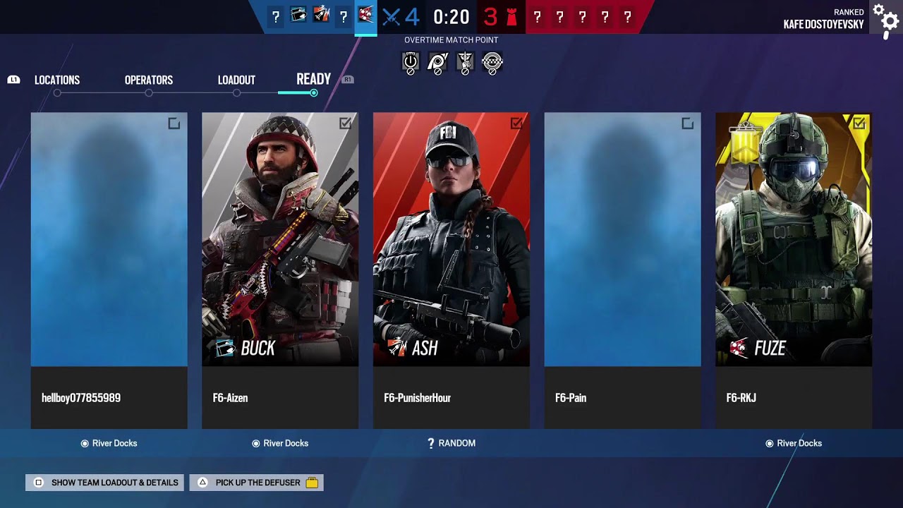 R6 F6 squad - YouTube