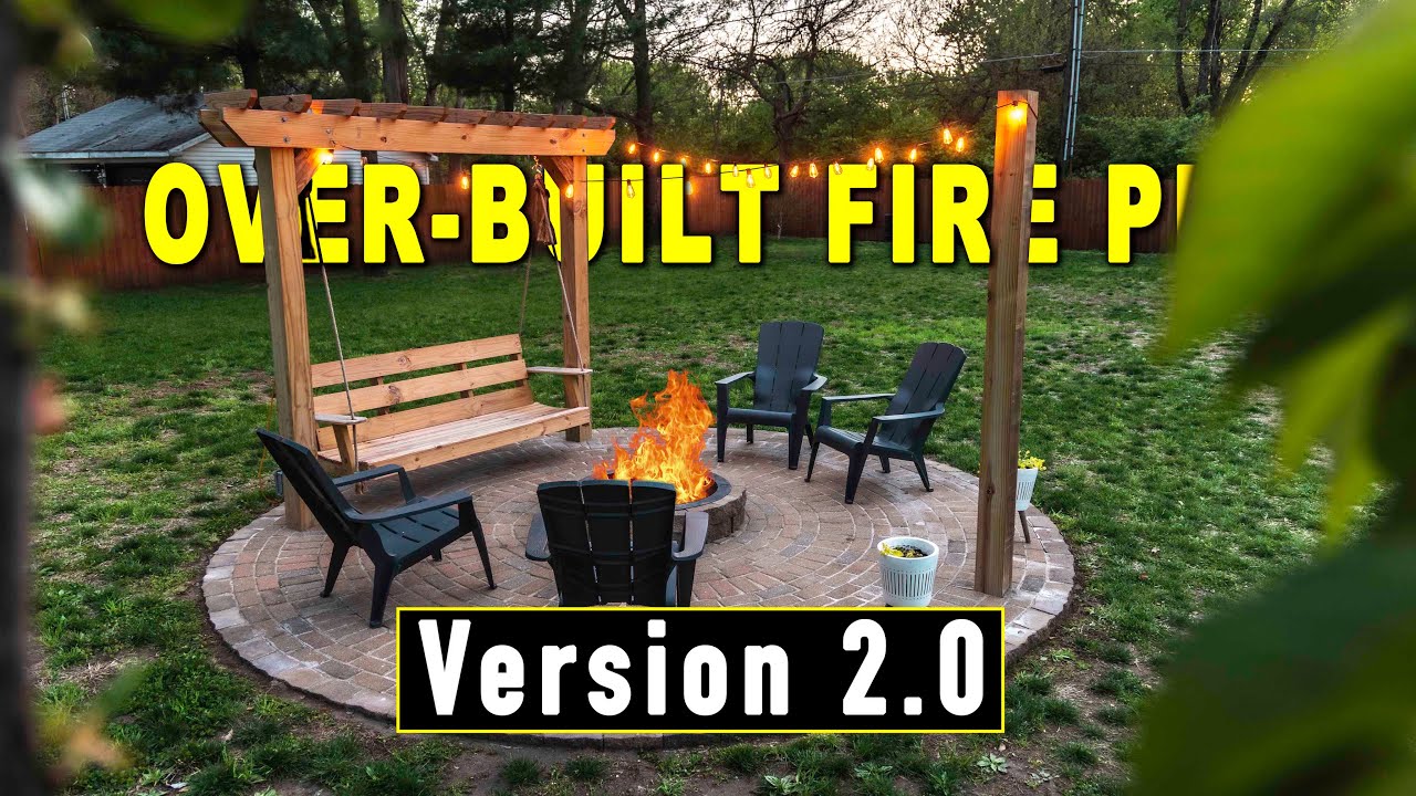 Over-Built Smokeless Fire Pit Results 1 Year Later - YouTube