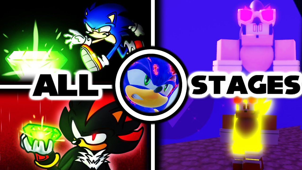 Sonic Corrupted Soul - ALL Stages Completed! (Roblox Gameplay) - YouTube