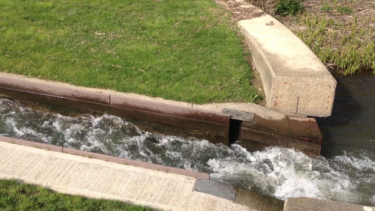 Tonbridge Weir - Canoe and Fish Pass - YouTube