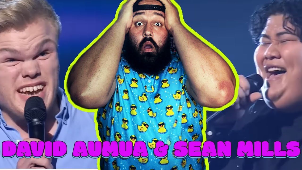David Aumua & Sean Mills Call Back Round REACTION! - YouTube