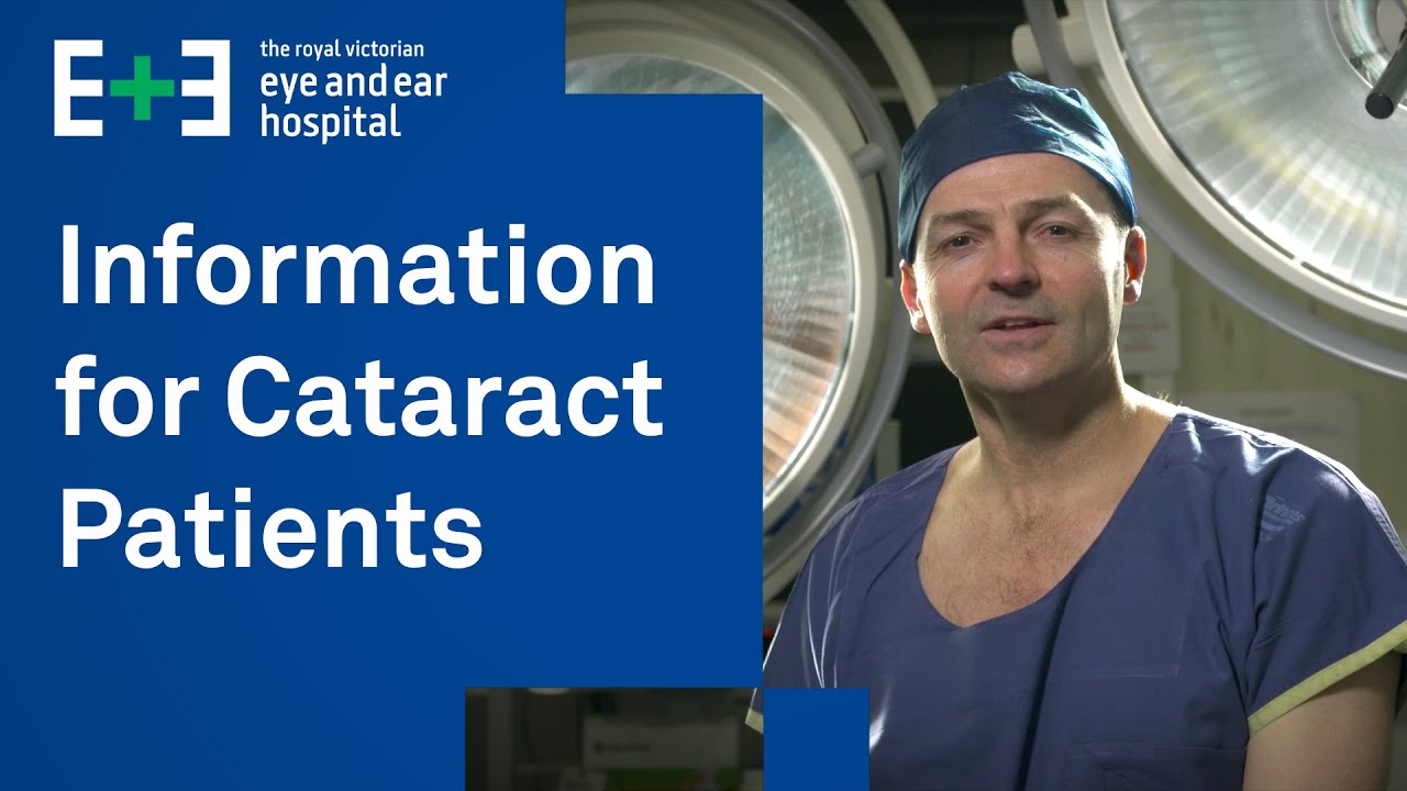 Information for Cataract Patients - YouTube