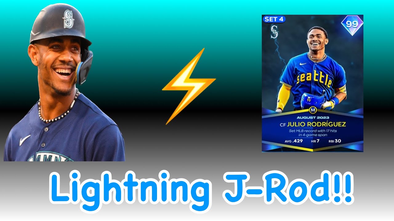 Lightning Julio Rodriguez has Arrived! Hits Moonshot?! - YouTube