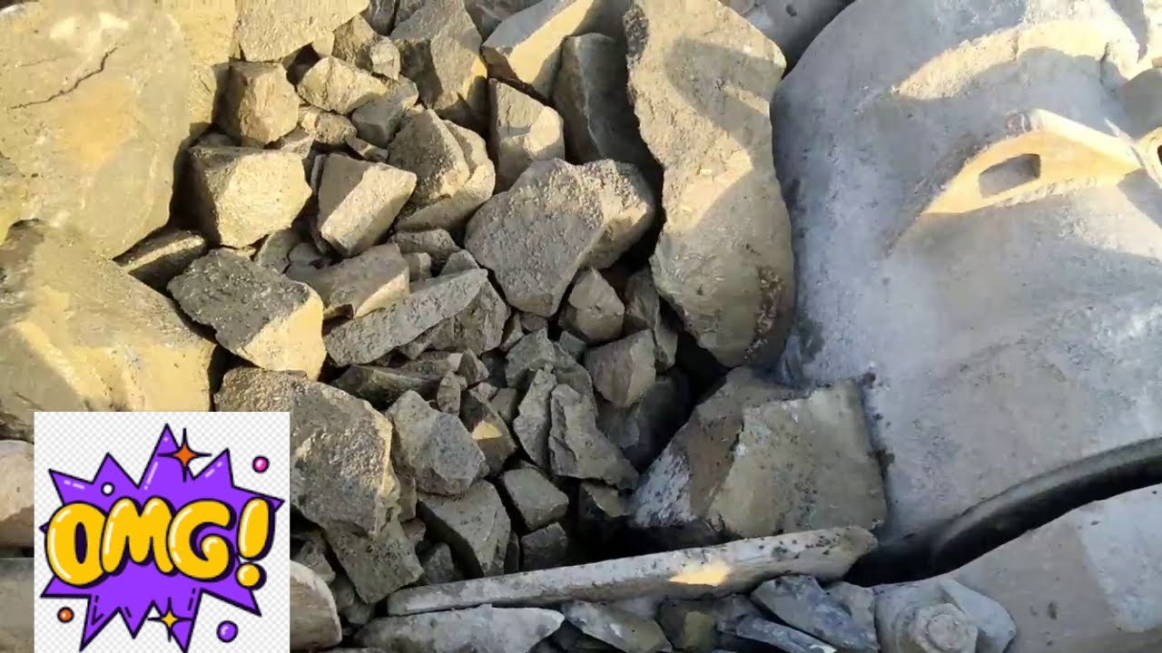 🗿ROCK Quarry CRUSHING Operations⚒️🪨⚒️Impact Crusher Working🔨Primary Jaw ...