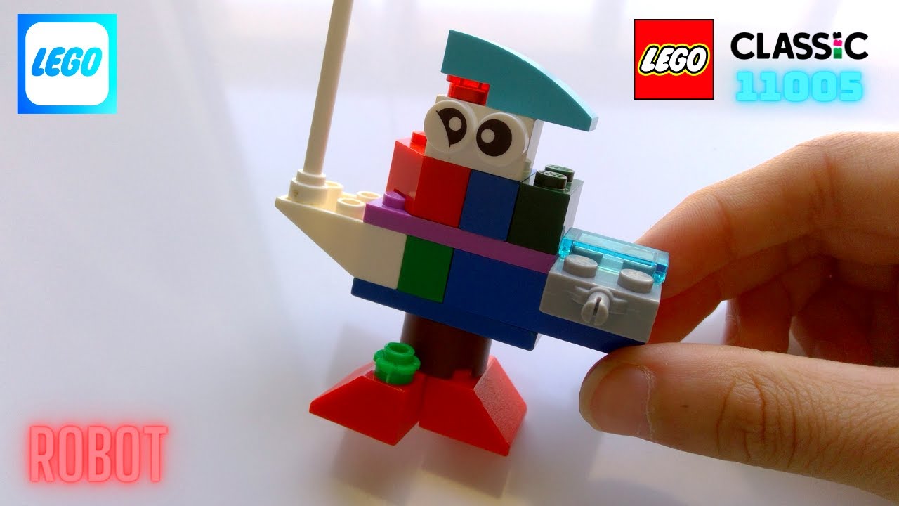 Lego Classic 11005 Robot Building Instructions 027 - YouTube