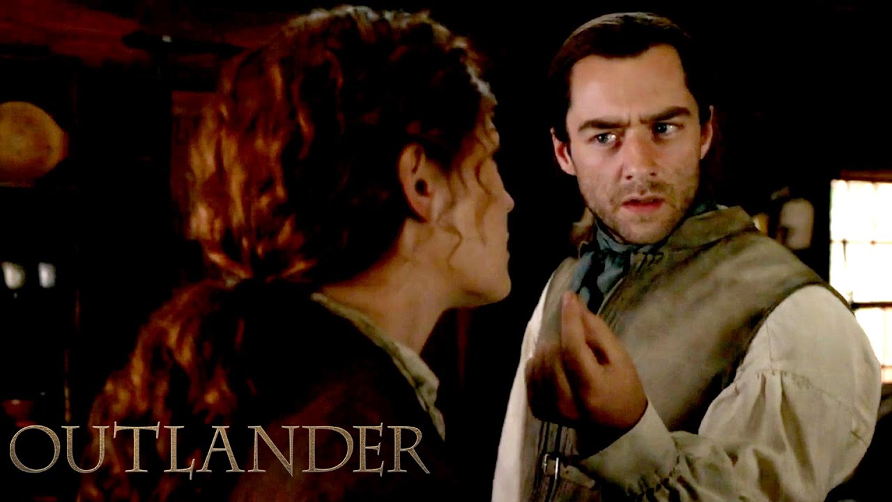 Outlander | Roger Confronts Brianna About The Diamond - YouTube