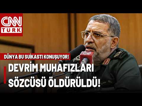 SON DAKİKA🚨ABD/İsrail'den İran'da Yeni Suikast: İran Devrim Muhafızları Sözcüsü Öldürüldü!