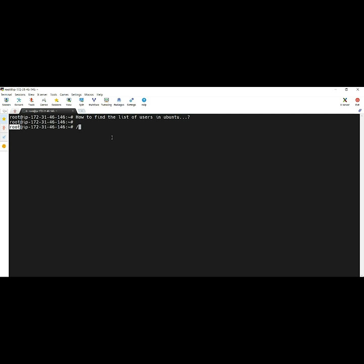 List The Users In Ubuntulinux Find The Users In The Ubuntulinux Shorts Youtubeshorts Youtube