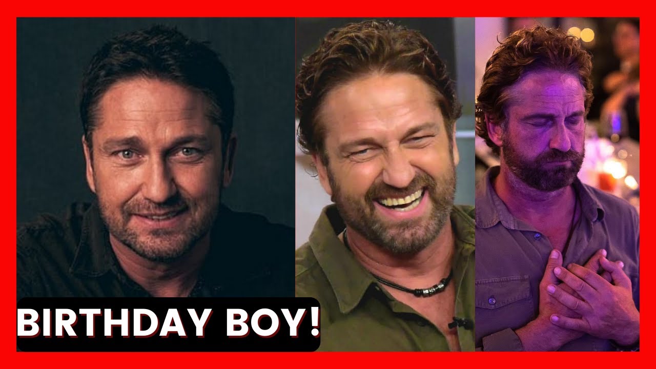 Gerard Butler | Birthday Boy HOT AT 51! DIVINE Gerry keep on rocking ...