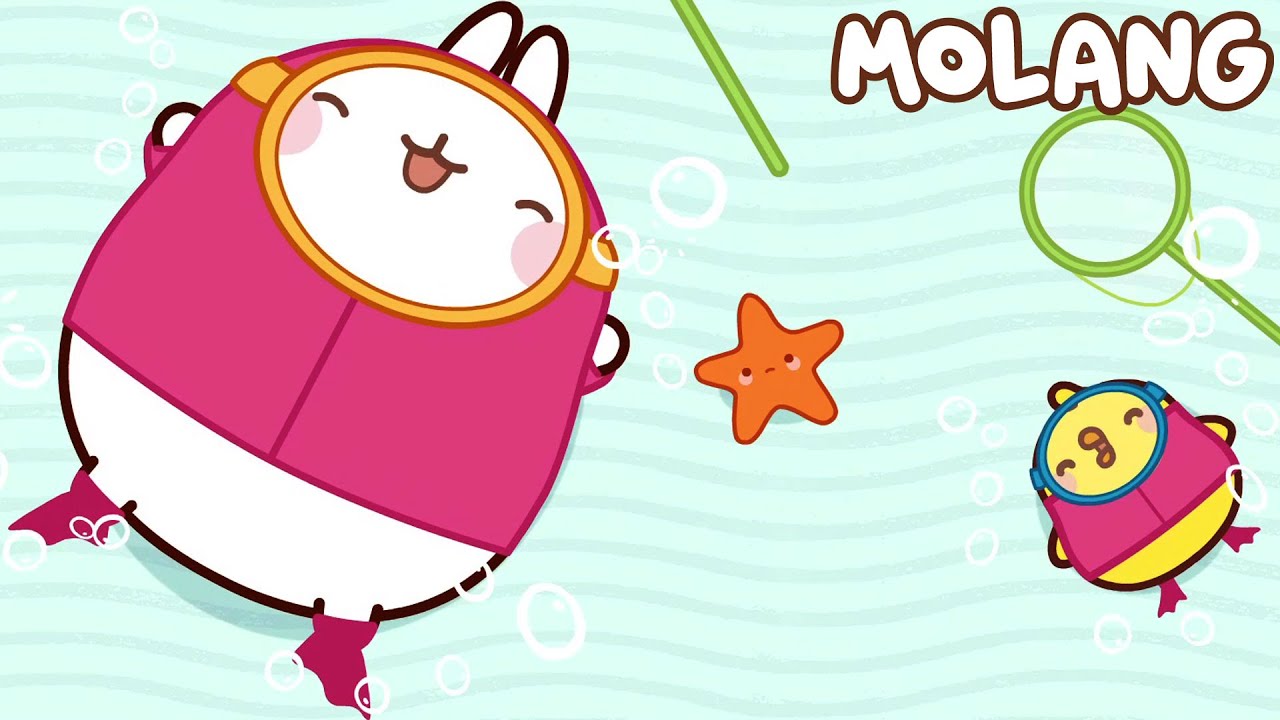 Molang 🐰 All episodes in a row 6-10 ⭐ Cartoons collection ⭐ Cartoon For ...