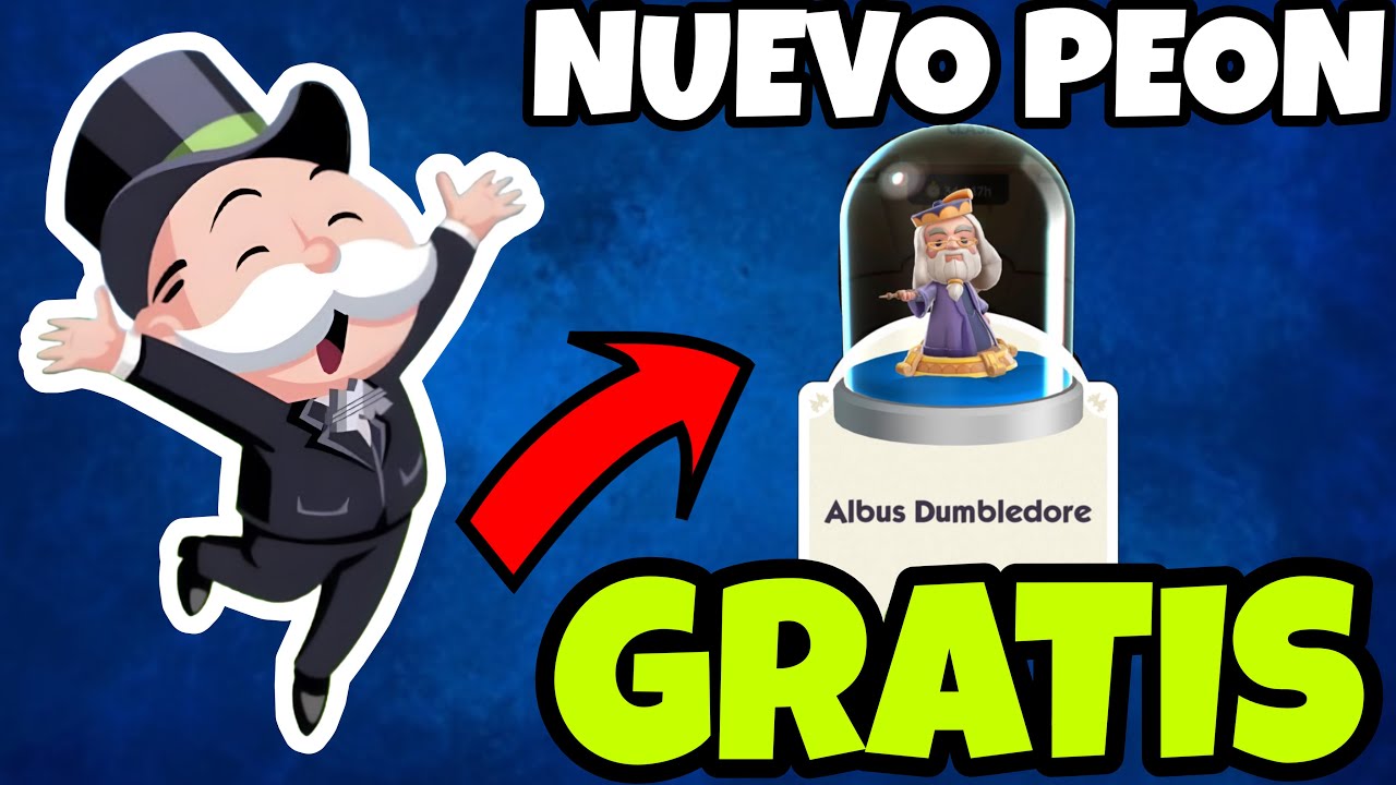 Como CONSEGUIR EL NUEVO! PEON "ALBUS DUMBLEDORE" en MONOPOLY GO ...