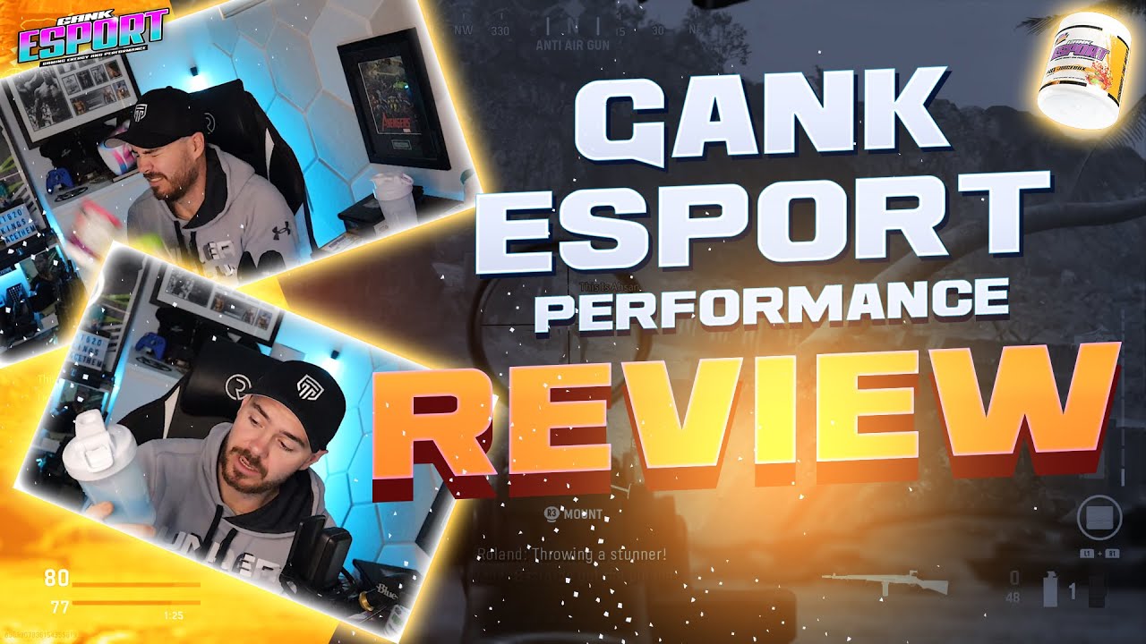 GANK ESPORT PERFORMANCE REVIEW 🍹 | #gank #energydrink - YouTube