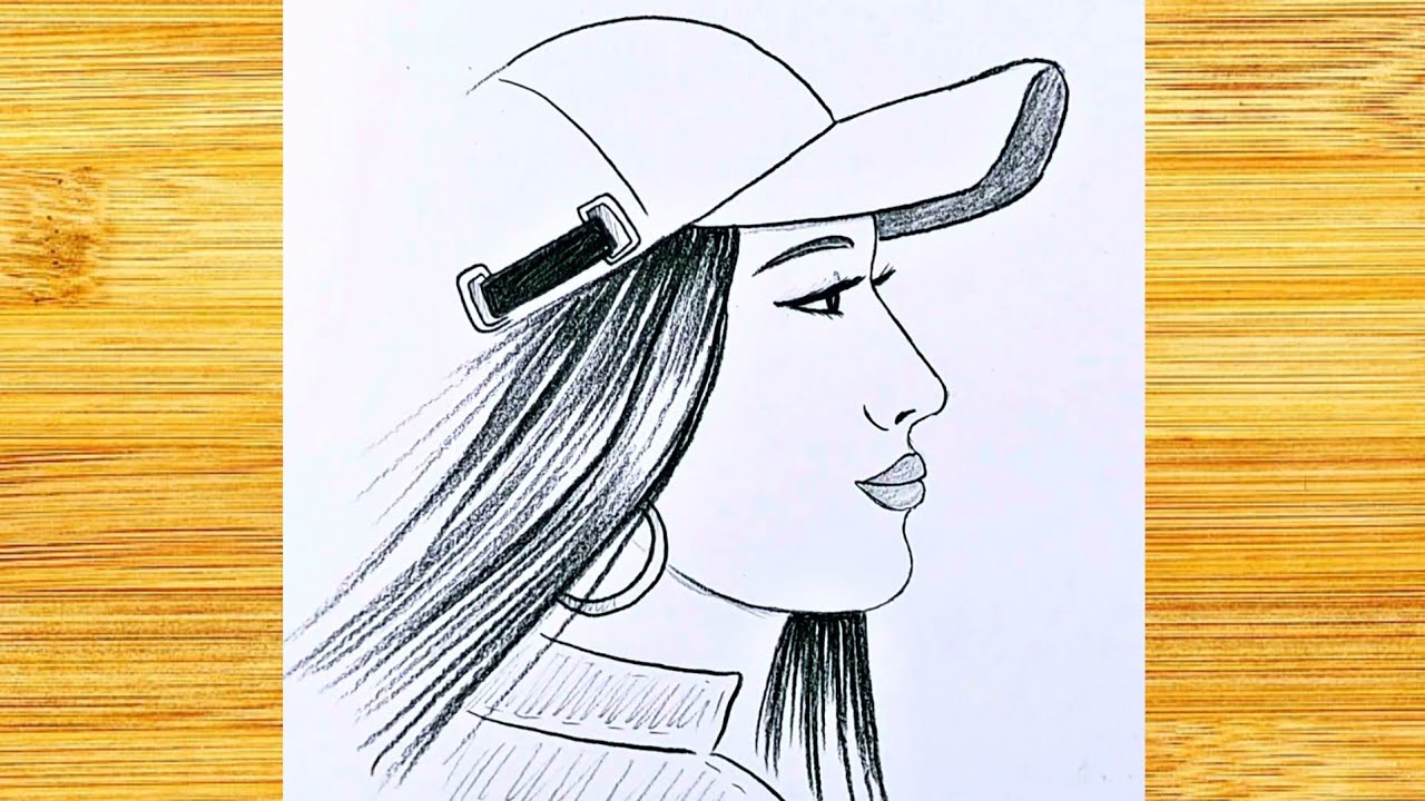 Comment dessiner une belle fille / Dessins simples et faciles pour les ...