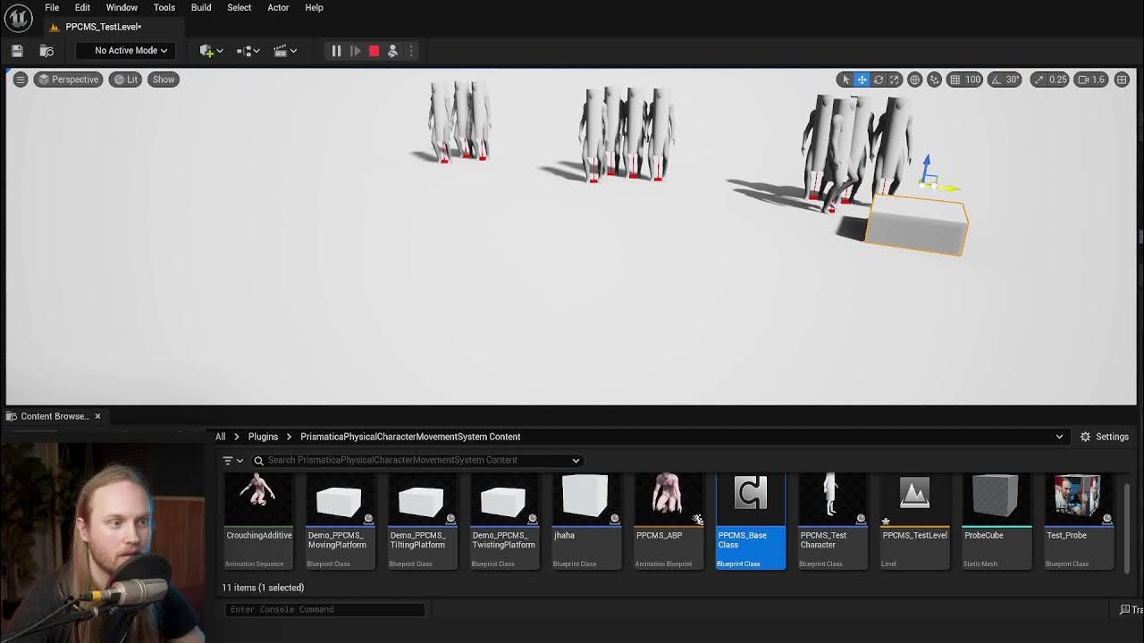 [GameDev UE5] Custom Physical Character Movement - YouTube