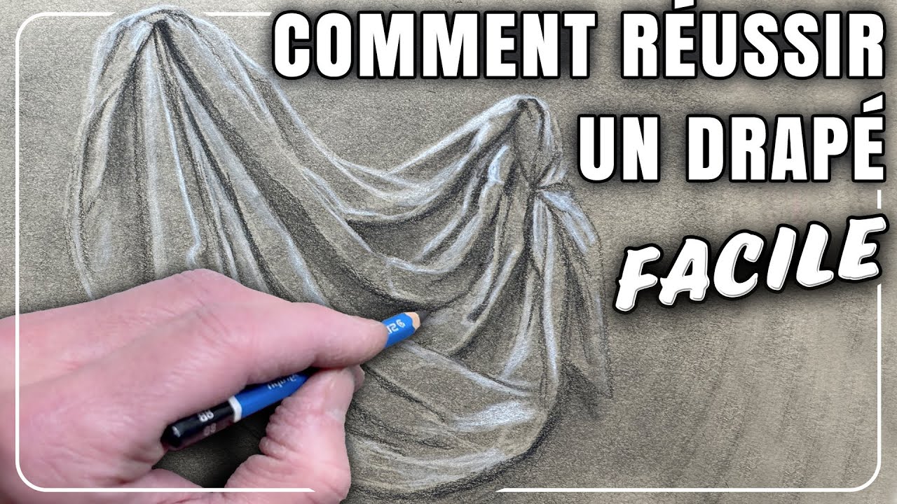 COMMENT RÉUSSIR UN DRAPÉ FACILEMENT POUR DÉBUTANTS - TUTO COMPLET ...