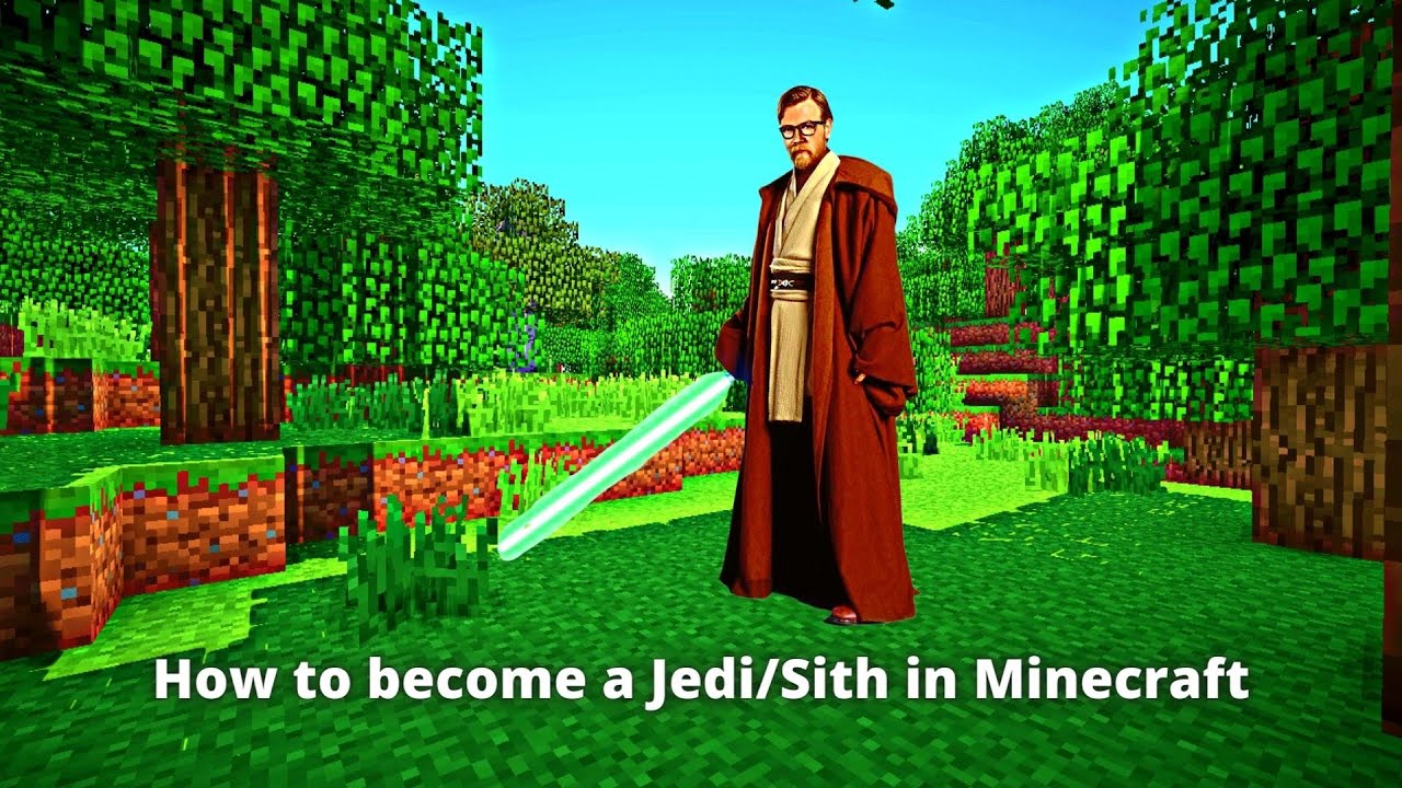 How to become a Jedi or Sith in Minecraft (Legends Mod) - YouTube