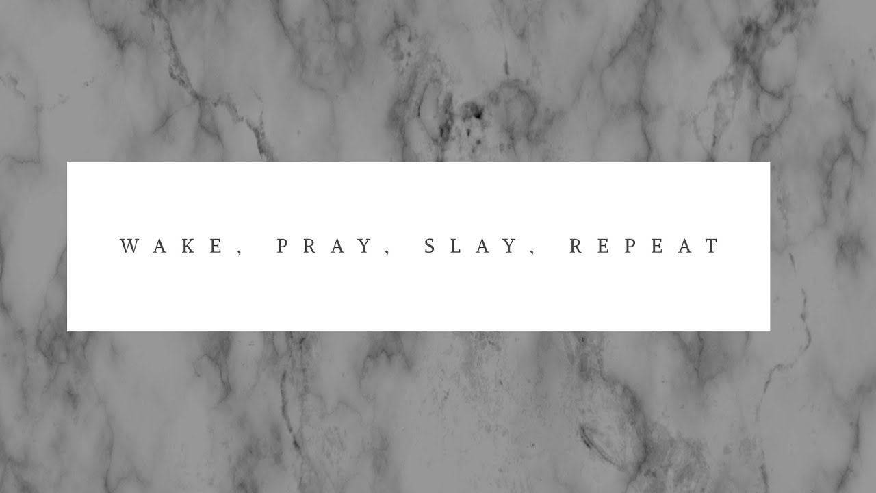 Maryke Ellerman Wake, Pray, Slay Repeat - YouTube