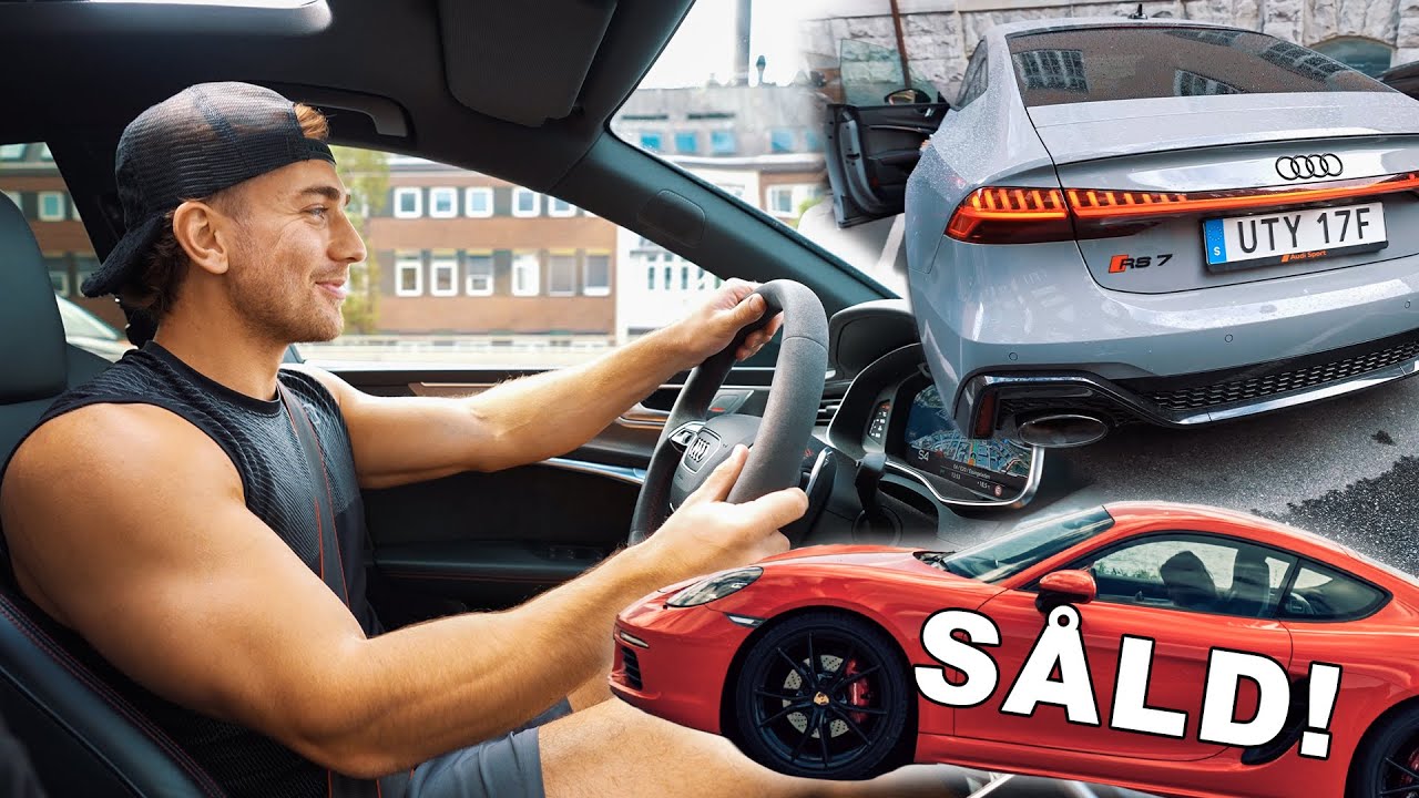 PORSCHEN ÄR SÅLD... ÅKER SAMPEV2 NYA RS7! | VLOGG 182 - YouTube