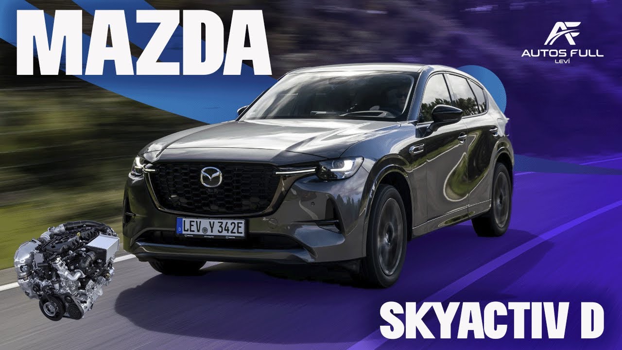 Mazda y su nuevo Motor Turbo Diesel e Skyactiv D - YouTube